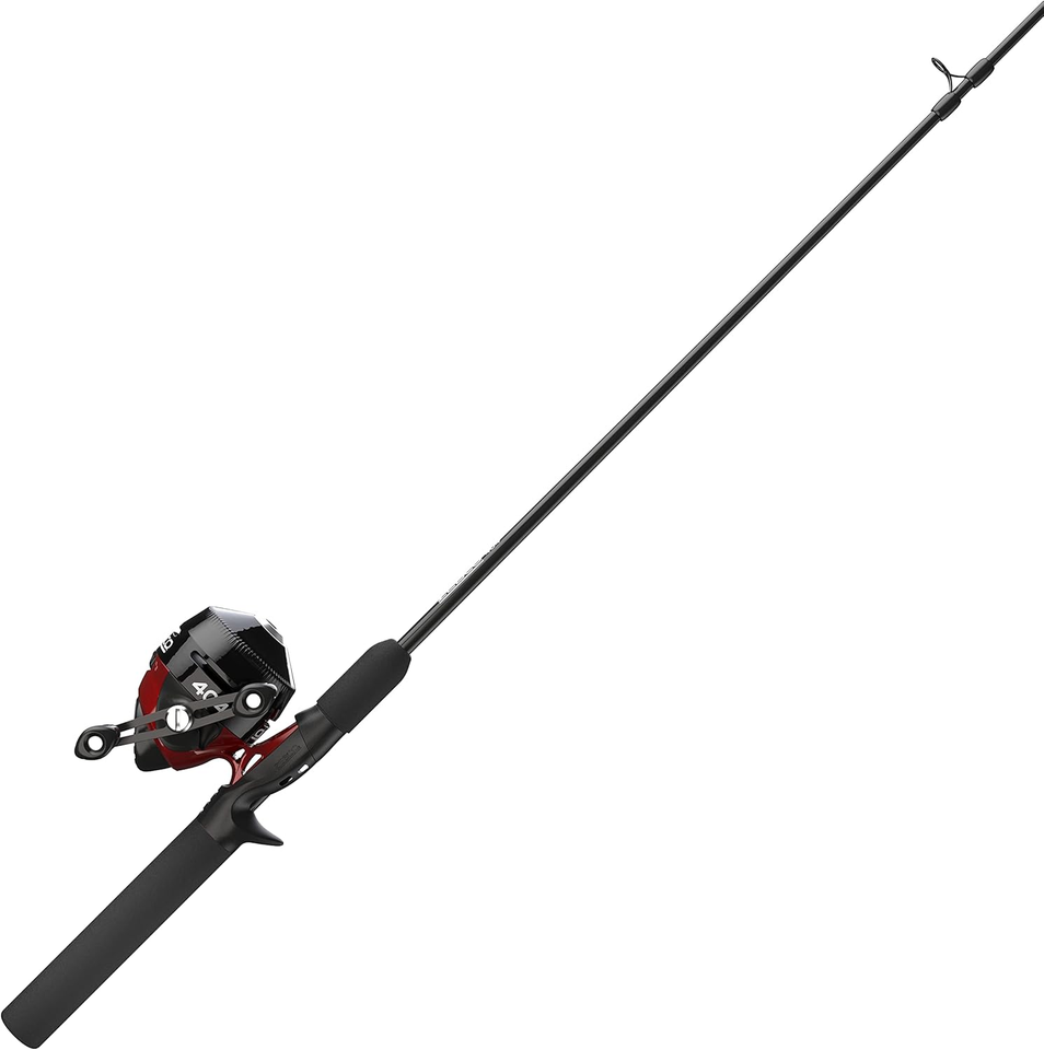 Zebco 404 Spincast Reel and 2-Piece Fishing Rod Combo, Durable ...