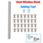 1951-1987 Chevy Chevrolet GMC Truck Vent Window Rivets | 28 Rivets ...