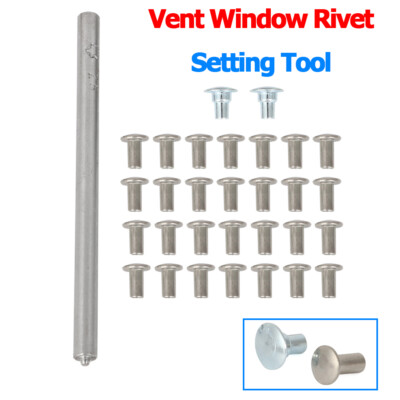 1951-1987 Chevy Chevrolet GMC Truck Vent Window Rivets | 28 Rivets ...