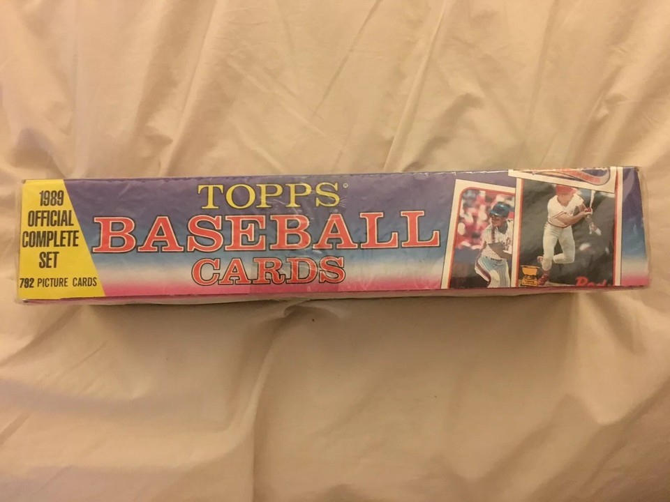 topps baseball cards 1989 complete set. Factory Sealed. | eBay