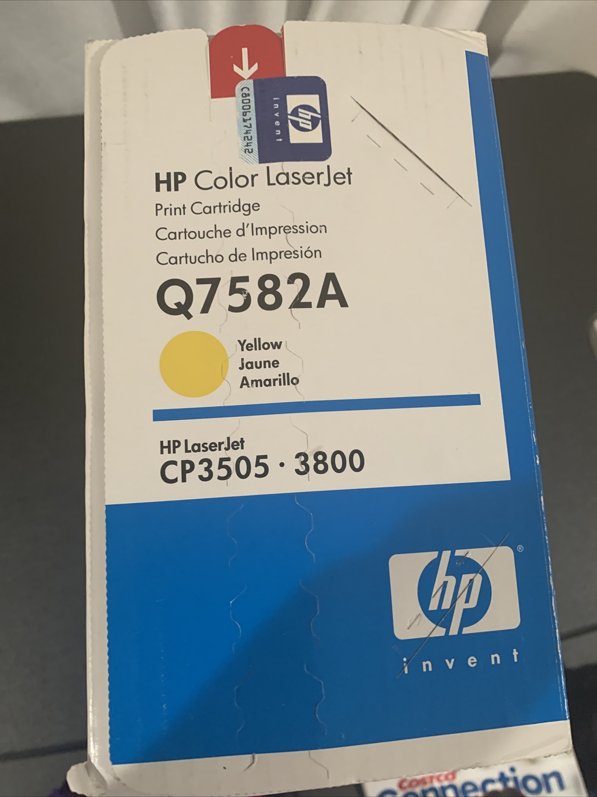 HP 503A Q7582A Yellow Toner Cartridge LaserJet CP3505 3800 NEW OEM ...