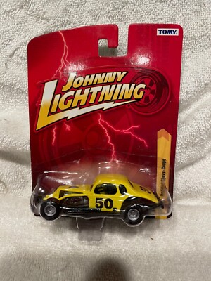 1/64 J.L. 37 CHEVY ASPHALT MODIFIED COUPE #50 /YELLOW/358 CHEVY V8 ...