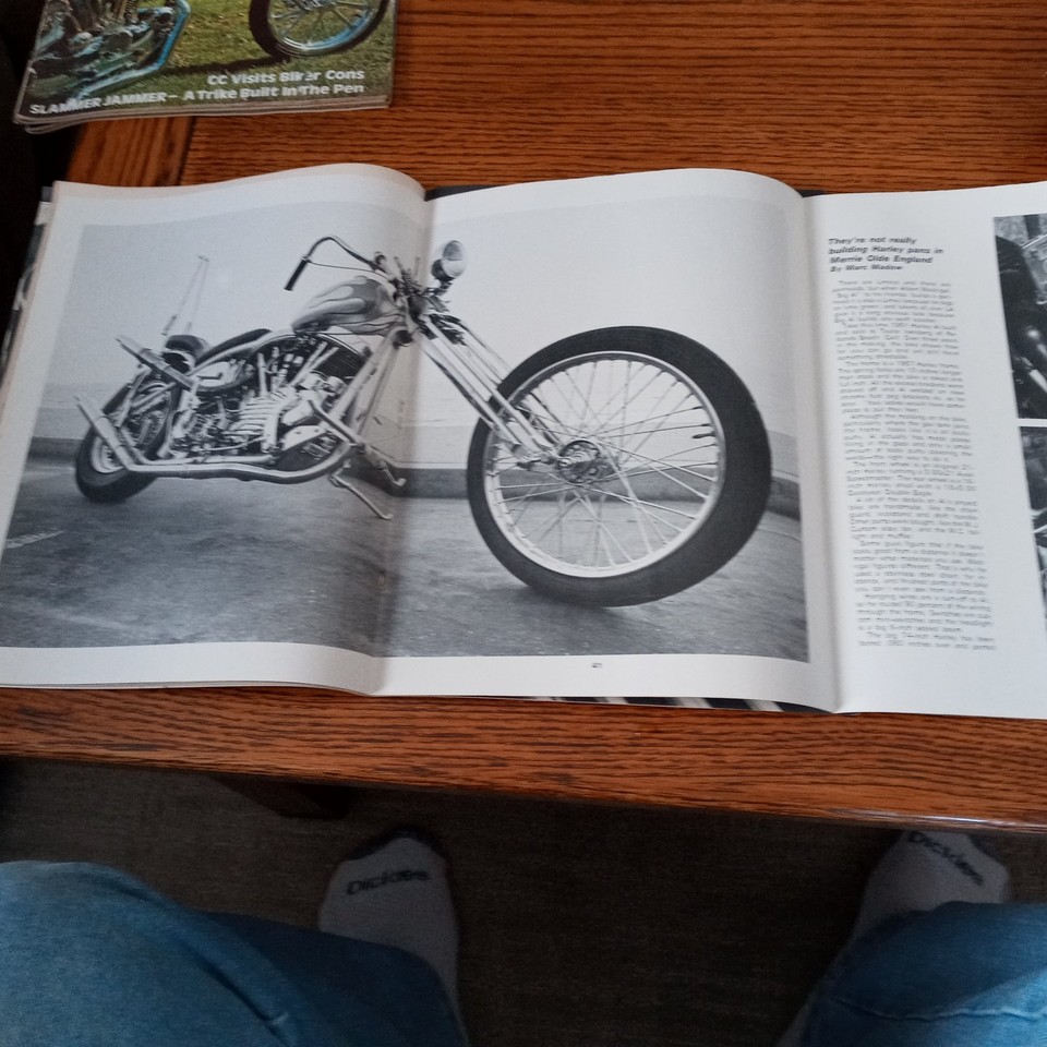 CUSTOM CHOPPER MAGAZINE- APRIL 1973- VINTAGE MOTORCYCLES | eBay