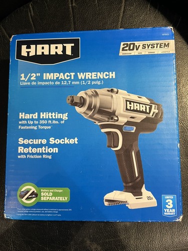 OPEN BOX BRAND NEW HART 20-Volt Cordless 1/4-inch Impact Wrench (Tool ...