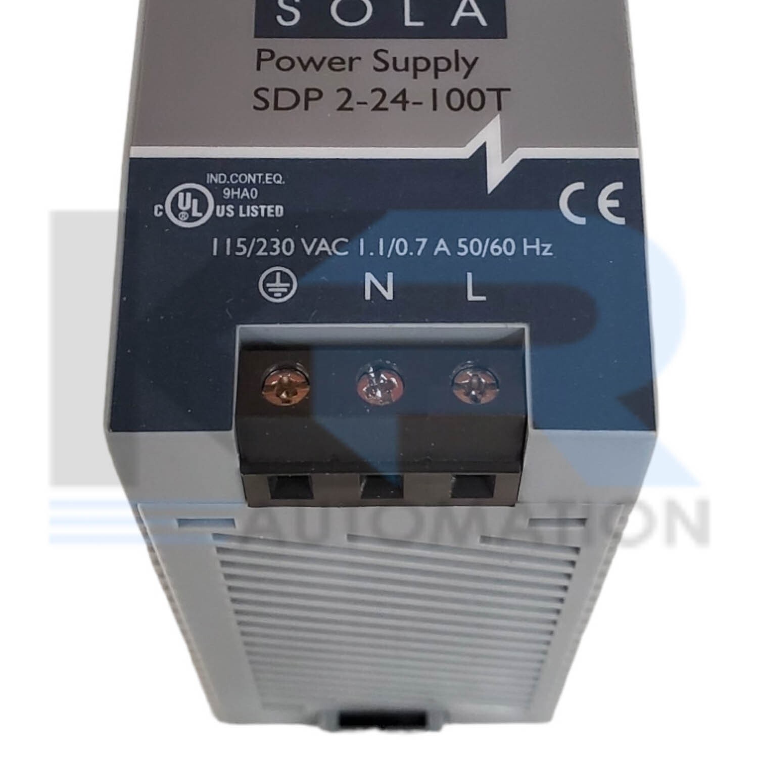 Emerson SDP 2-24-100T Sola Power Supply 24VDC NEC Class 2 100W 2.1A ...