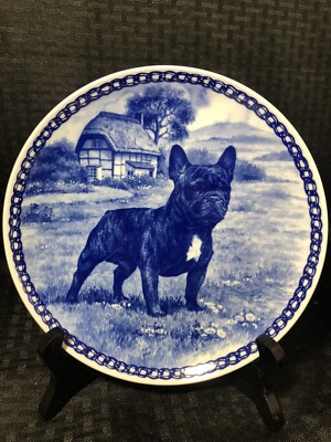 Natalia Brampton Dog Plate French Bulldog Leaven Design Denmark | eBay