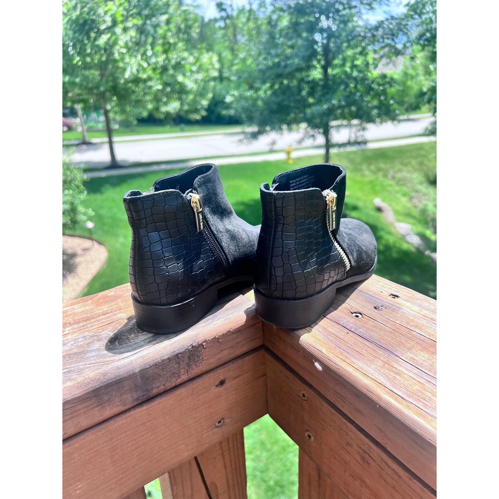 Nine West Big Girls Kali Ankle Booties Size 1M | eBay