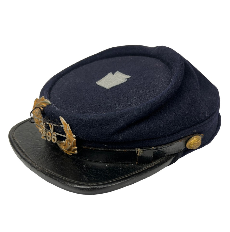 Antique c1880’s SONS OF VETERANS SV 295 Civil War GAR Kepi Hat Cap ...