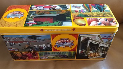 Doral Across America tin AUTUMN ACROSS AMERICA | eBay