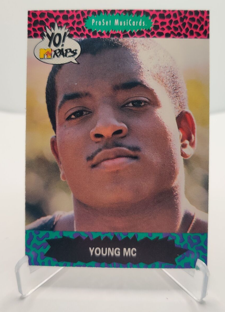 Yo MTV Raps Trading Cards 1991 Series 1 # 99 YOUNG MC music trading ...