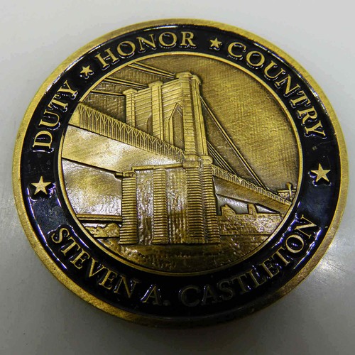 U.S. ARMY SECRETARY CIVILIAN AIDE STEVEN A CASTLETON CHALLENGE COIN | eBay