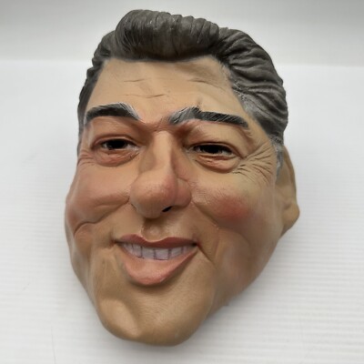 Bill Clinton Mask Soft Vinyl Vintage Cesar 1992 Halloween Costume | eBay