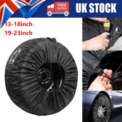 Universal Car Spare Tire Cover Tyre Wheel Storage Bag Fit Van Caravan ...