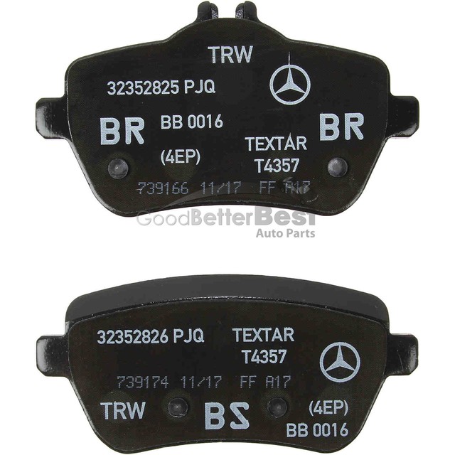 Genuine Disc Brake Pad Rear 0084200820 0084202220 MERCEDES MB S550 for ...