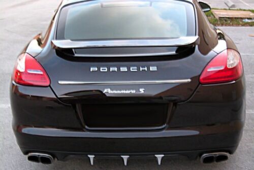 Rear Bumper Diffuser Custom Style For Porsche Panamera 2010-2017 | eBay