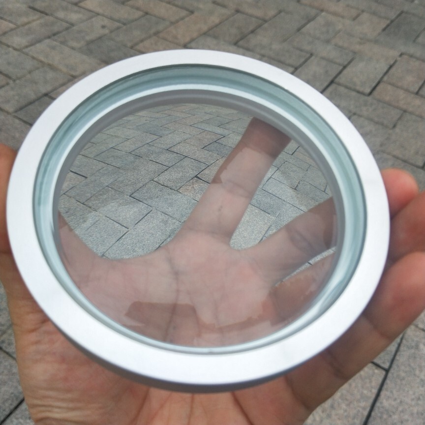 Professional Glass Lens+Aluminum frame Base For Spinning Top Spinner ...