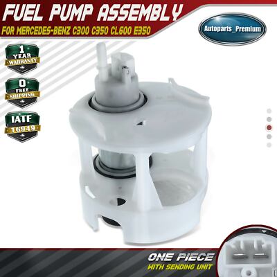 Fuel Pump for Mercedes-Benz C300 C350 CL600 E350 GLK350 S600 Petrol ...