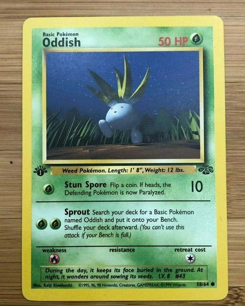 Oddish Card