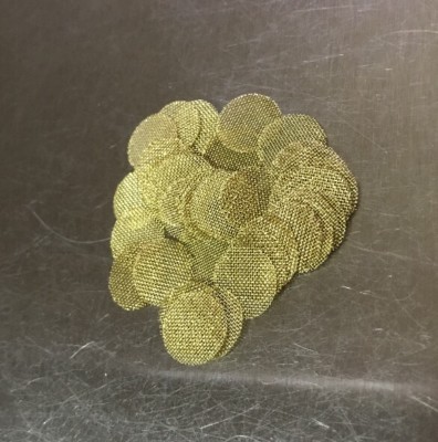 1/2-Inch Brass Tobacco Pipe Screens (Pack of 50)Premium Tobacco Smoking ...