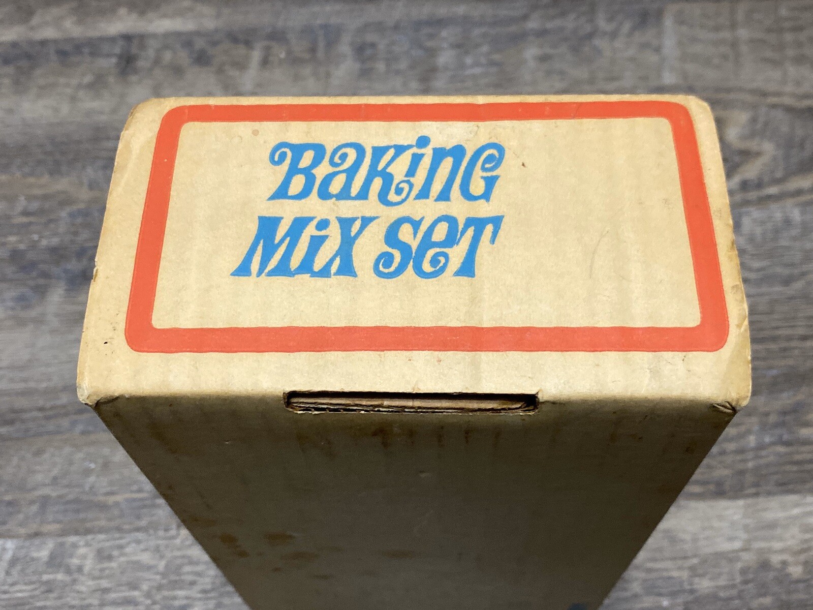 Vintage 60's Sears Junior Chef Baking Mix Set - ** Original Box Only ...