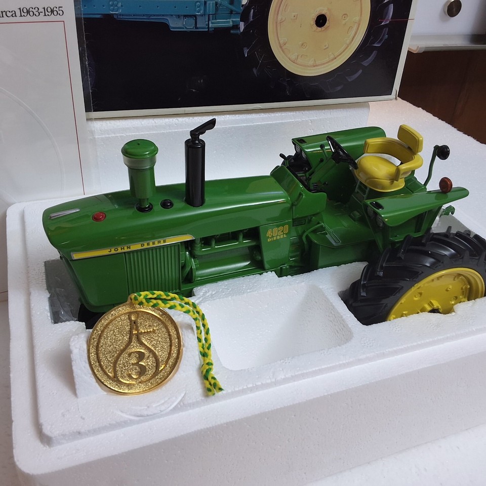 🔥 ERTL Precision Series #3 John Deere Model 4020 Diesel Tractor 1:16 ...
