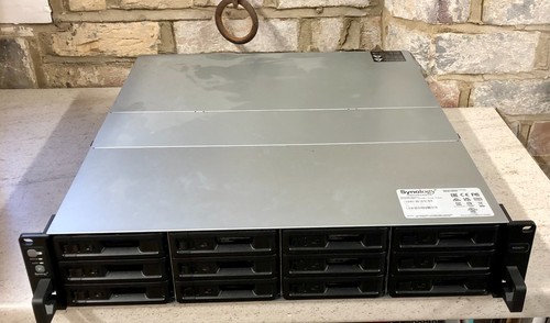 Synology Network Attached Storage RS2423R 12 Bay 96 TB NAS Server Rack ...