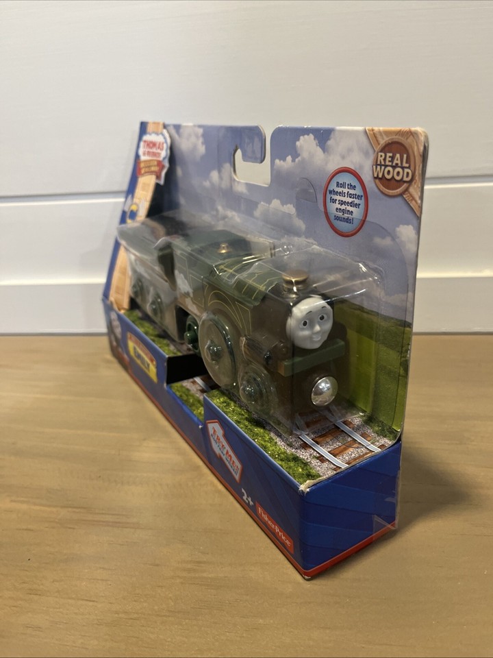 Thomas And Friends Emily Real Wood Roll And Whistle Wooden Railway ...