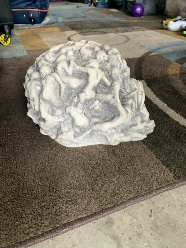 Scull Sculpture | eBay