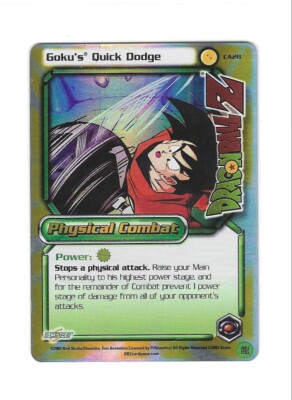 Dragon Ball Z TCG Goku's Quick Dodge Limited Foil DBZ CCG Score Promo ...
