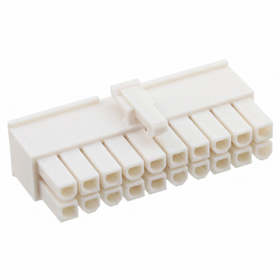 HOUSING CONNECTOR MINI FIT JR MALE 10X2 WAY MOLEX 39-01-2200 PRICE FOR ...
