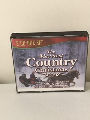 THE MERRIEST COUNTRY CHRISTMAS - 3 CD Box Set - NEW - SEALED - FREE ...