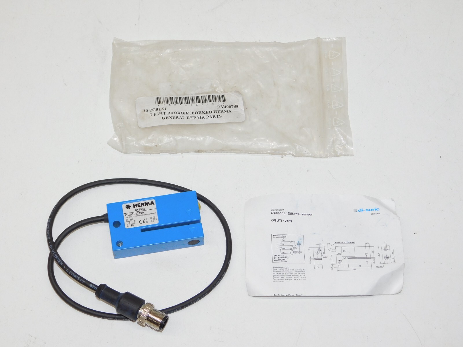 617989 Herma Label Sensor 10-35vdc for sale online | eBay