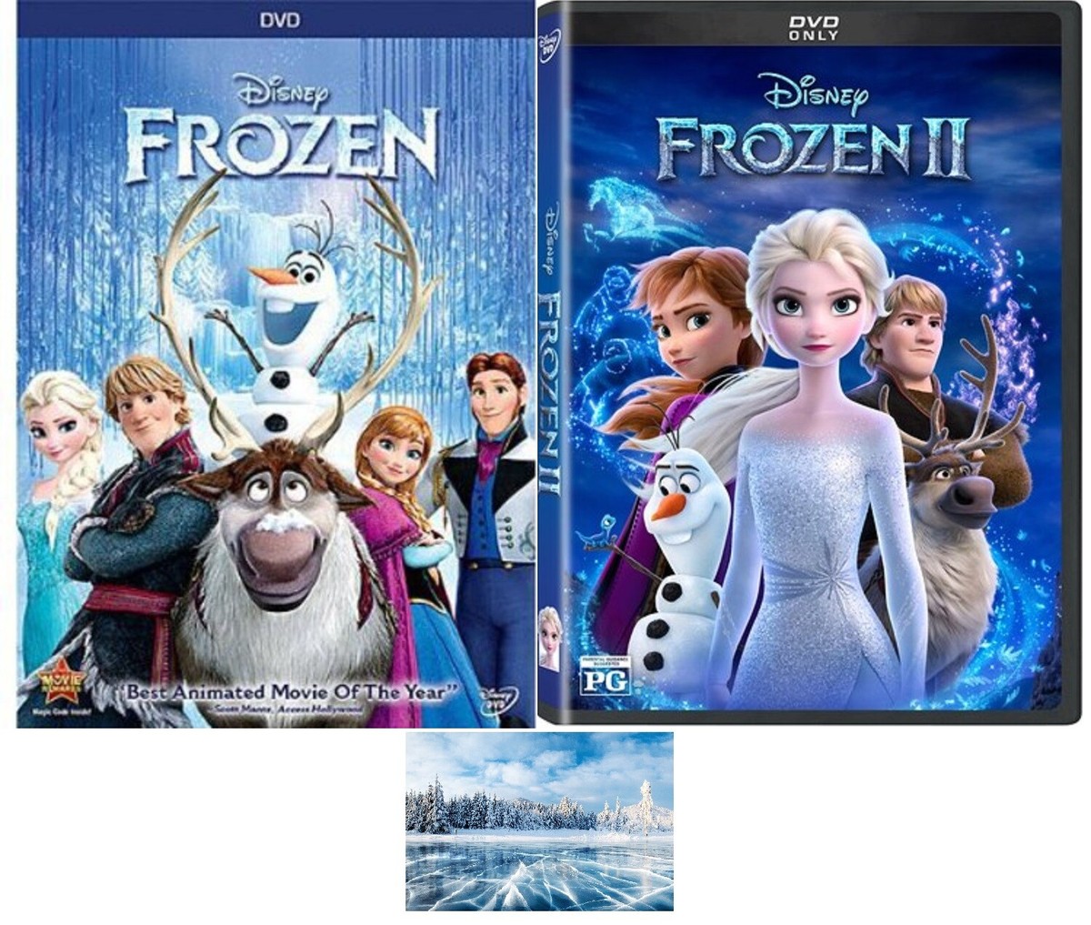 Portada Del Dvd De Frozen De Disney Frozen Ii Custom · CARÁTULA