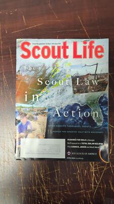 Scout Life, Boy Scouts of America magazine april 2024 | eBay