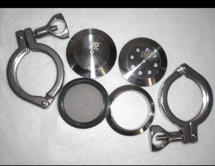 Stainless steel Oil Extraction Tube Open Blast for safron oil 6” inch ...