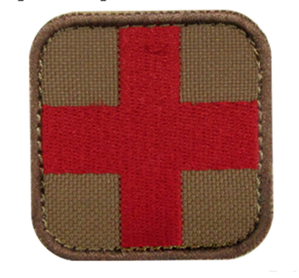 Condor 231 Medic Patch Military First Aid EMT EMS Responder Red Cross Hook Loop | eBay