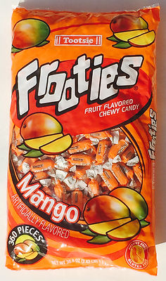 Frooties Mango Fruit Flavored Chewy Candy 9.6 Pound Bulk FREE SHIPPING ...