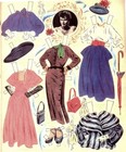 VINTAGE 1952 AVA GARDNER PAPER DOLLS LASER REPRODUCTION~UNCUT LO PRICE ...