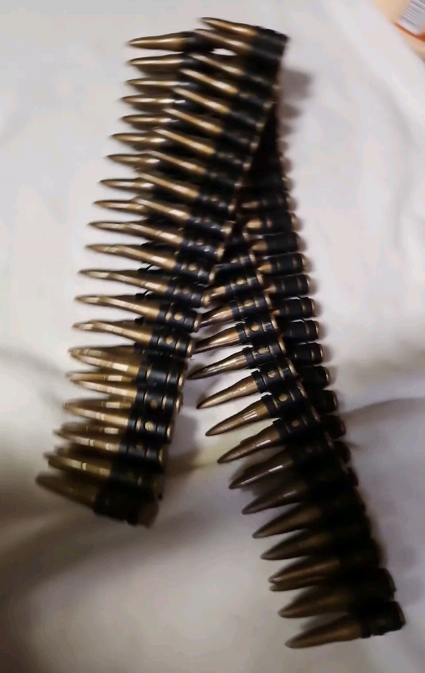 Plastic Toy Fake Ammo Bullet Belt Bandolier Military Army Soldier ...