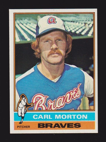 1976 TOPPS #328 Carl Morton ATLANTA BRAVES NM+ B | eBay