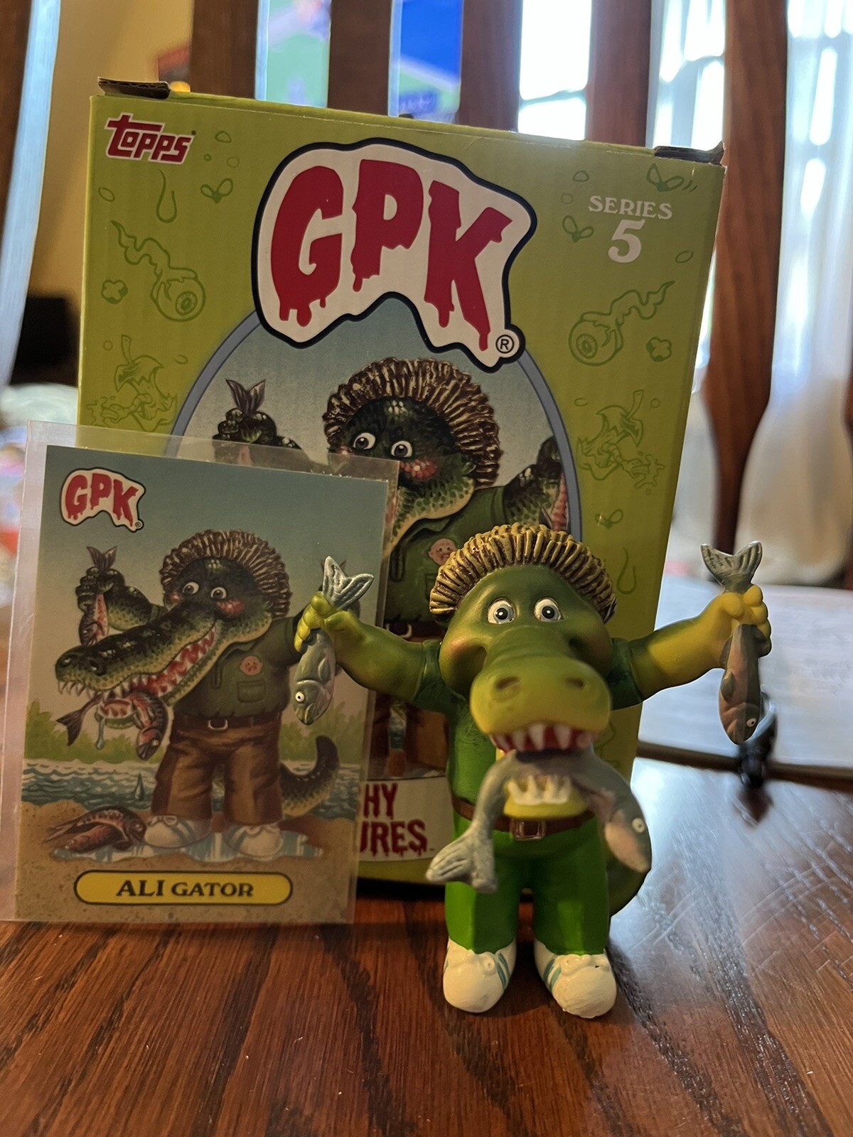 2022 GARBAGE PAIL KIDS Trashy Treasures Figure Series 5 ALI GATOR ...