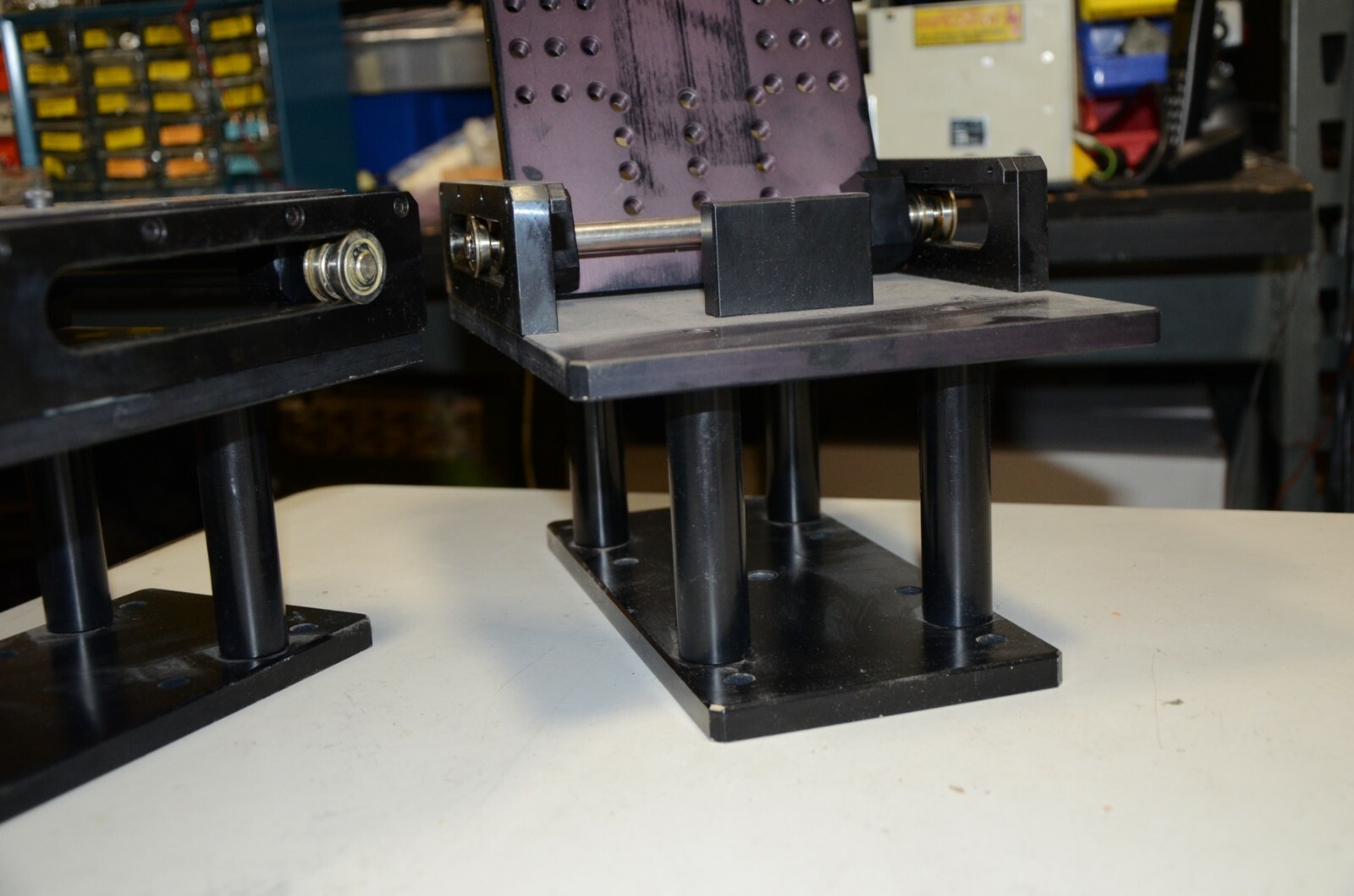 Instron Grid Pattern 5 Inch Travel Stage Tensile & Compression Fixture ...