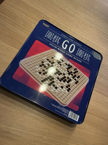 Go Board Game By Fundex Traditional Japanese Wooden Board BNIB Sealed ...