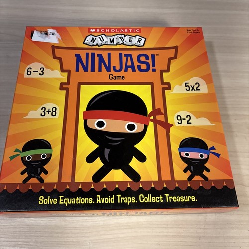 Number Ninjas Game University Games 2021 Math Master Scholastic ...
