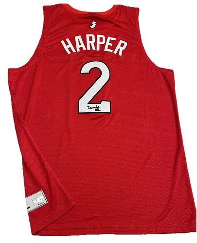 BECKETT COA DYLAN HARPER Signed Autographed Rutgers Basketball Jersey ...