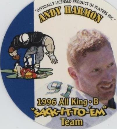 1996 King-B Discs Sack-It-To-Em - Andy Harmon #21 for sale online | eBay