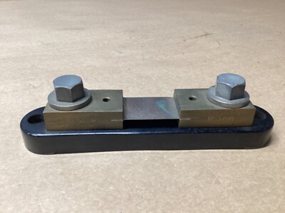 WESTON 50A 50mv brass shunt #116F301*CO | eBay