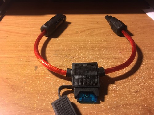 lot of 3 -15amp Fuses Solar Panel 12V-24v Wire Connectors 10ga Copper ...