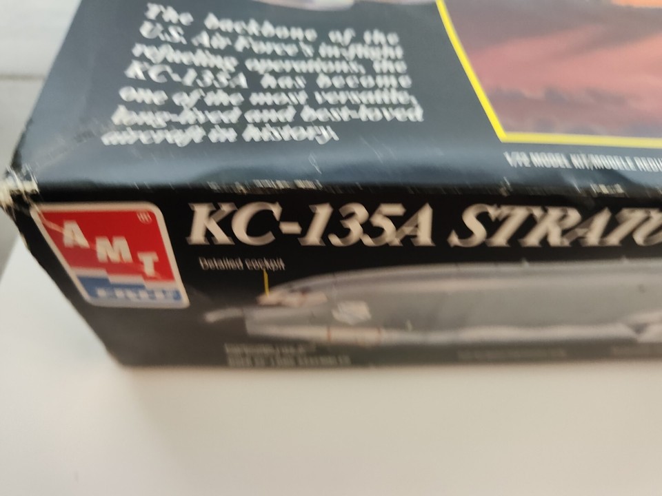 1/72 AMT ERTL KC-135A StratoTanker USAF Refueler JET Plastic Model Kit ...