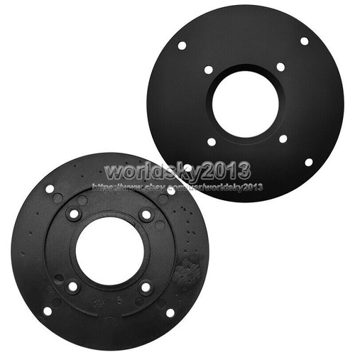 2x OD100mm Tweeter Cover Panel Decorative Circle Speaker Fixed Plate 33 ...